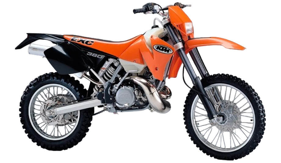 KTM 380 EXC 1998 specification - specbike.com